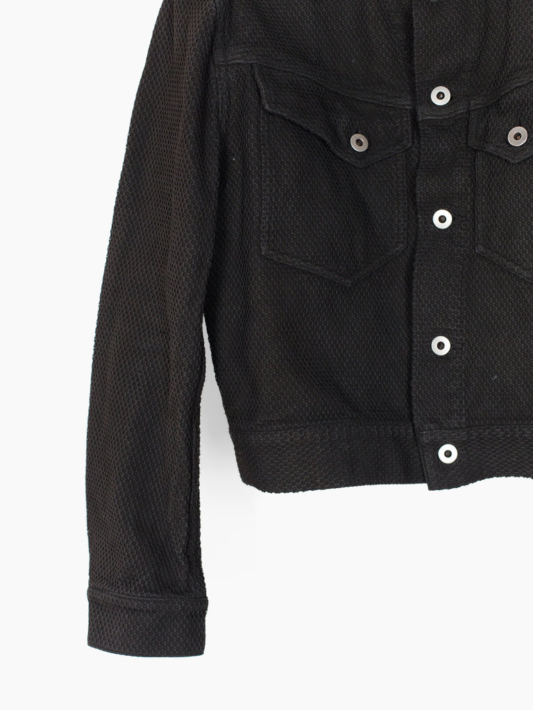Kozaburo SS25 Amami Dori Mud Dye Fitted Jean Jacket – HUIBEN